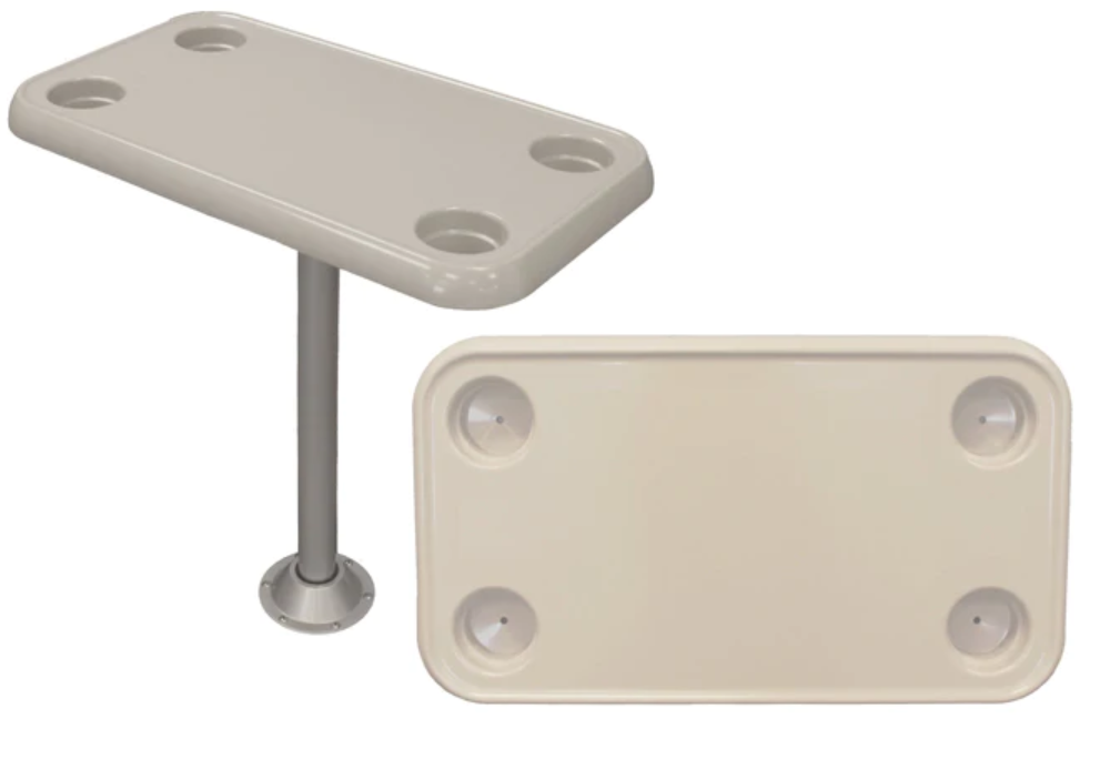 Rectangle Pontoon Boat Table Kit | Canada Pontoon - Specialist in the ...